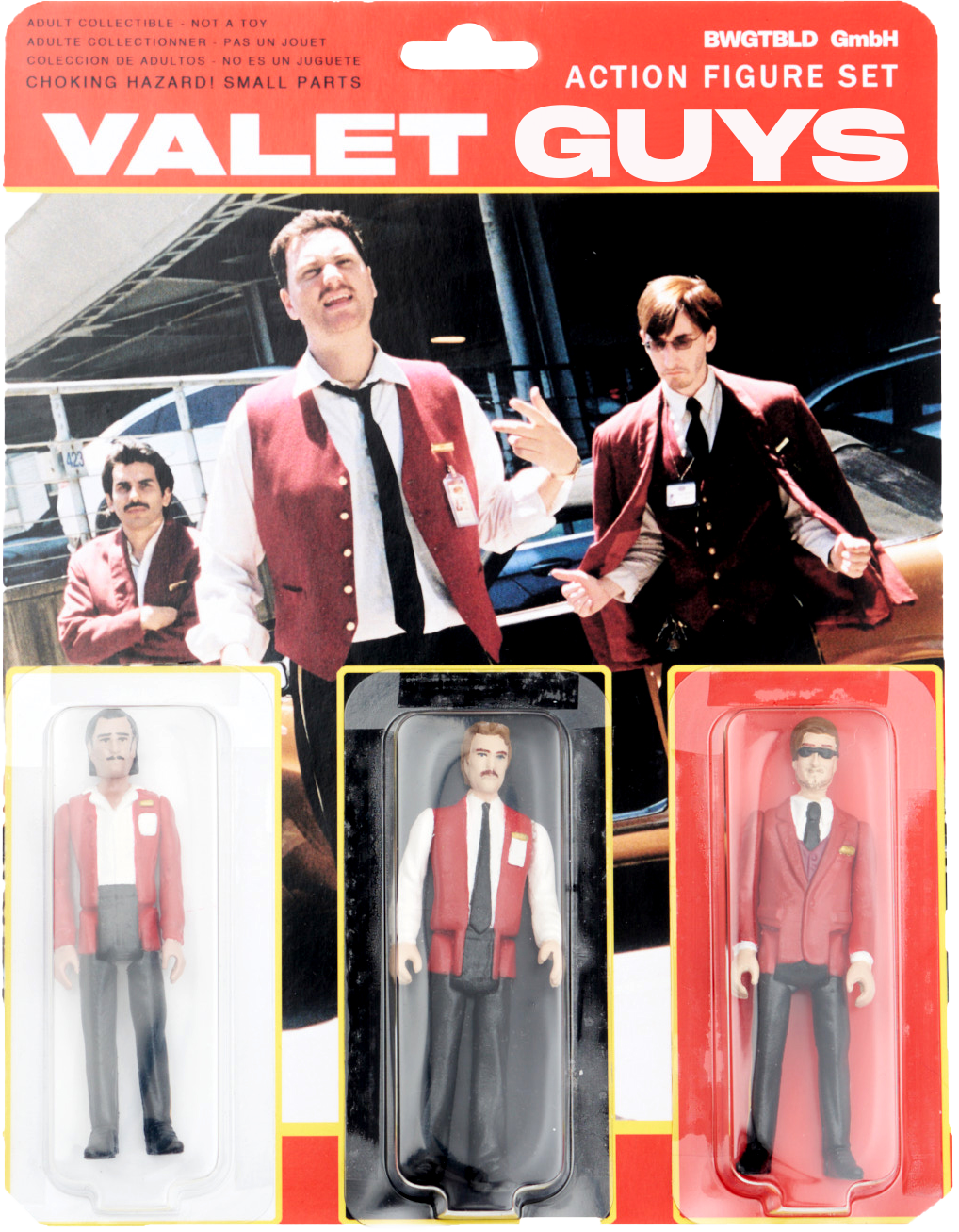 BWGTBLD — Valet Guys Action Figure Set